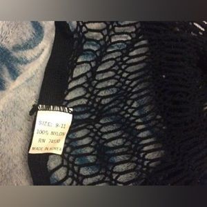 Victoria's Secret | Accessories | Lacy Crochet Hosiery Open Weave ...